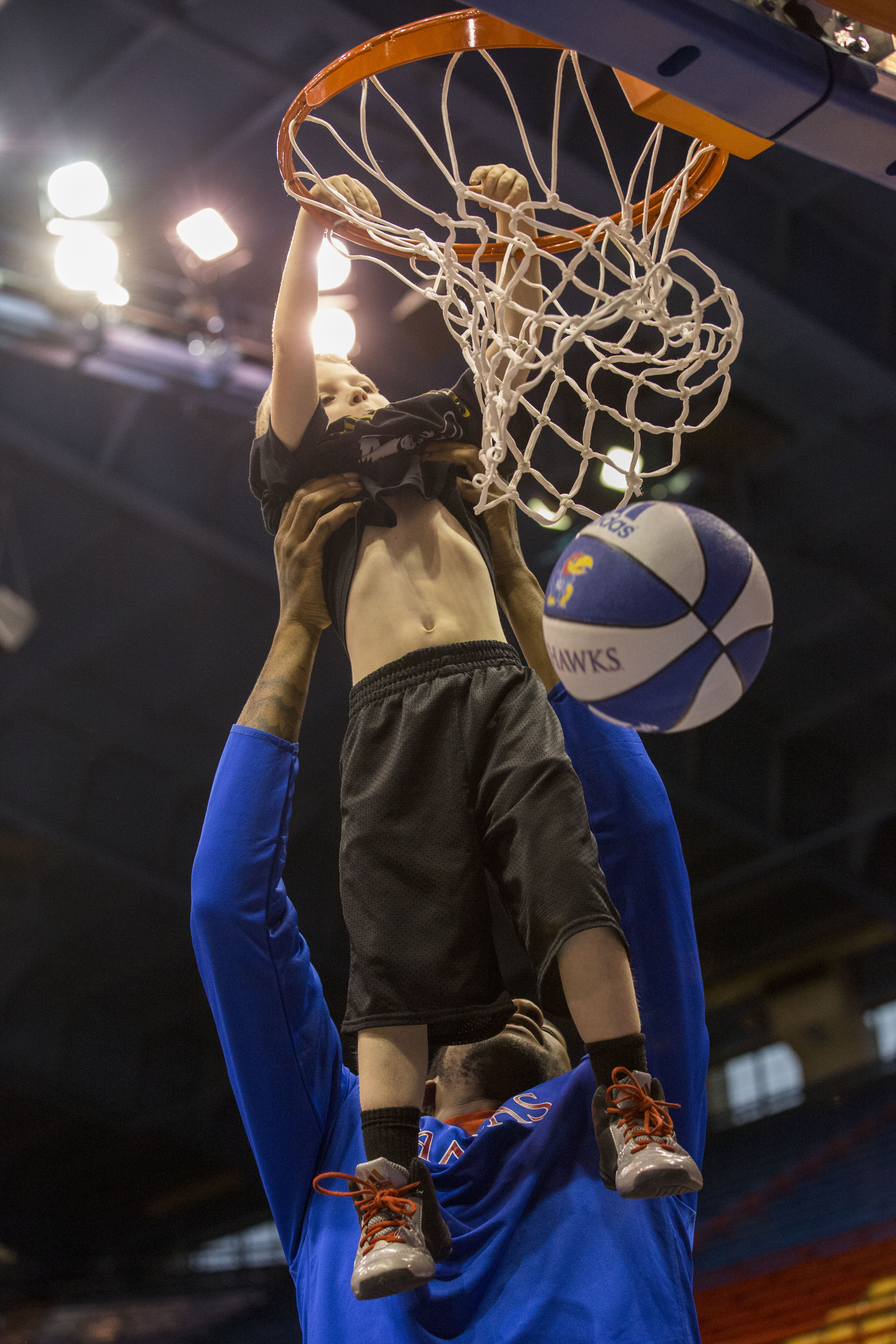 Photo gallery: KU men’s team hosts the 31st annual Wilt Chamberlain ...